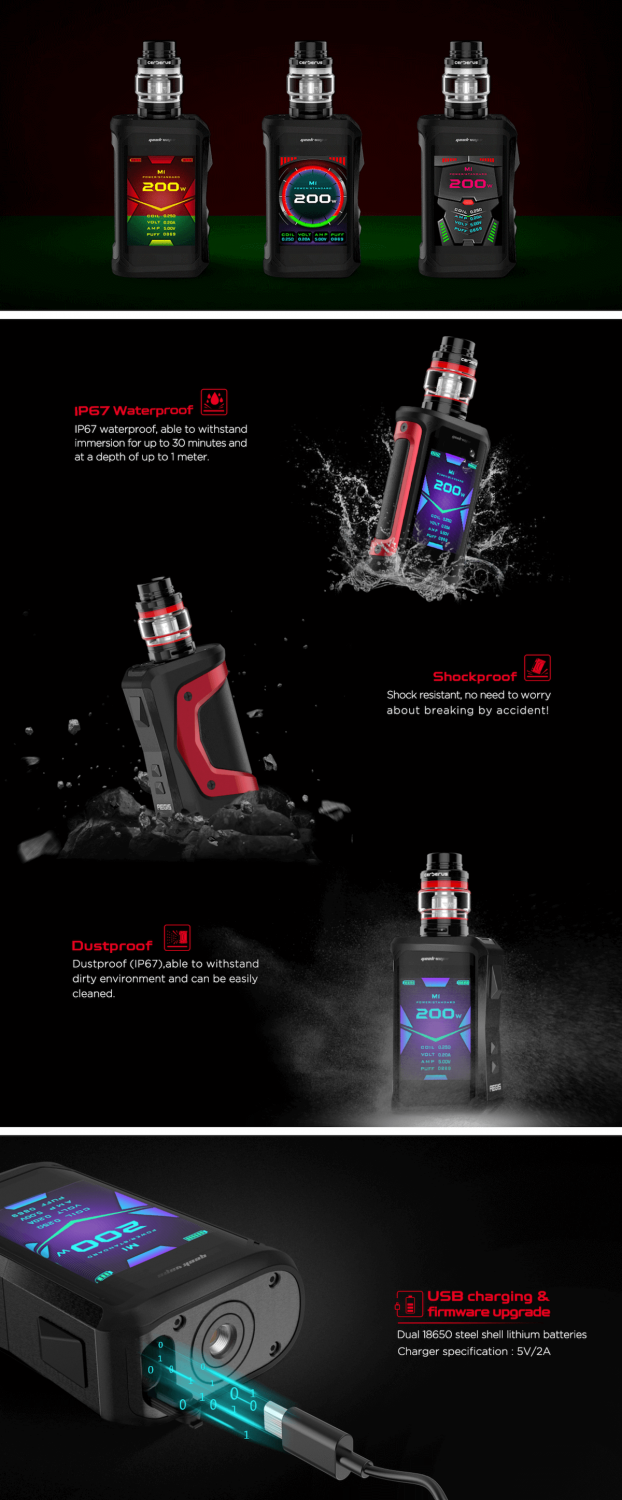 Geekvape Aegis X Mod 220W | Harga | Jual | Review | Vapor Indonesia
