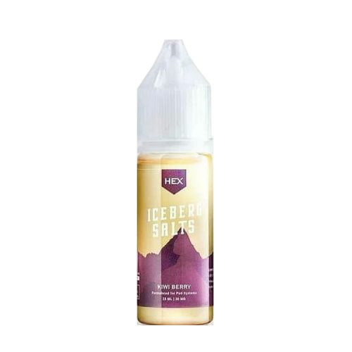 Ice Berg Salt Kiwi Berry Liquid By Hex Juice | Liquid Lokal | Vaporesia