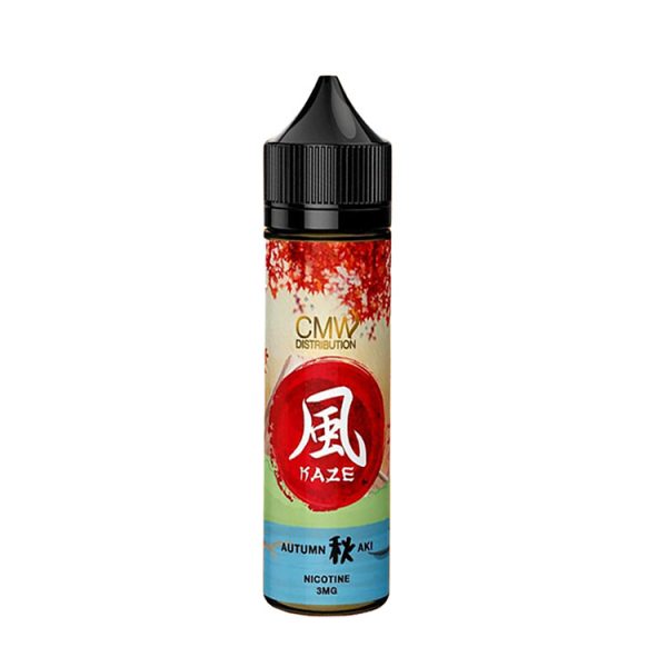 Kaze Autumn Aki Saltnic Liquid | Harga | Jual | Review | Vaporesia